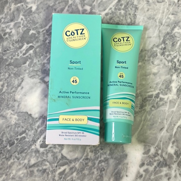 Cotz | Skincare | New Cotz Sport Sunscreen Spf 45 | Poshmark
